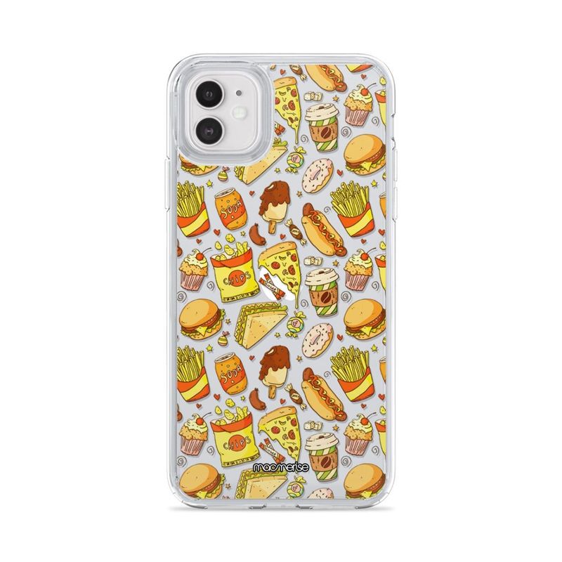Macmerise Favourite Junk Food - Clear Case for iPhone 11: Buy Macmerise ...