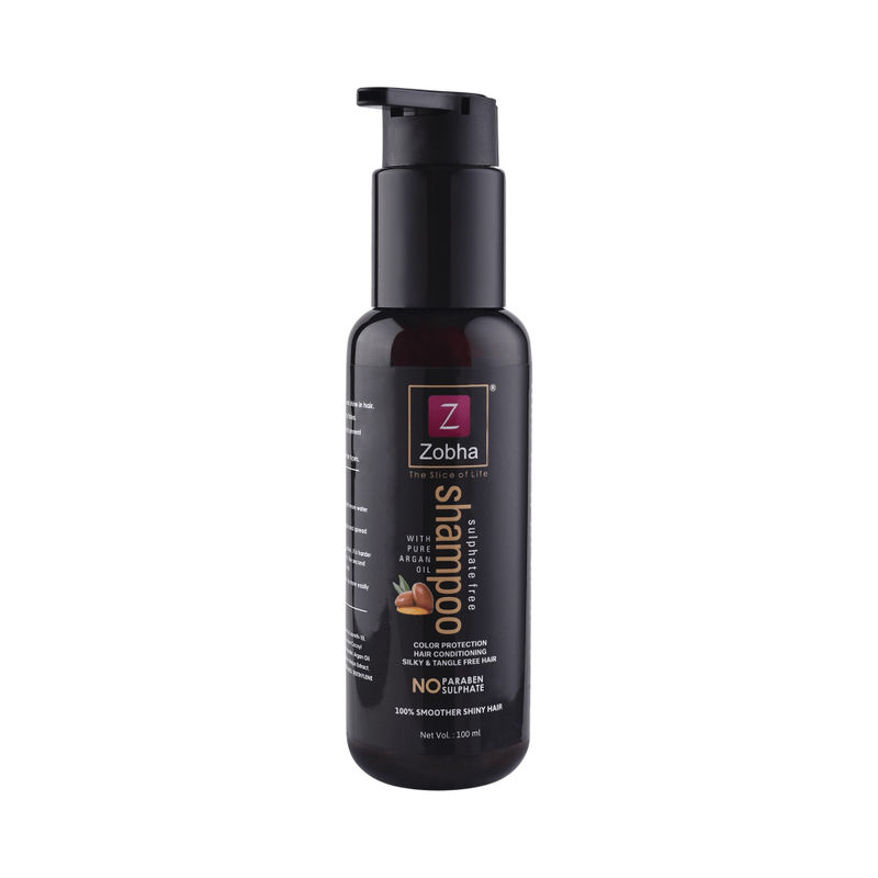 Buy Zobha Pure Argan Oil Sulphate Free Shampoo Online
