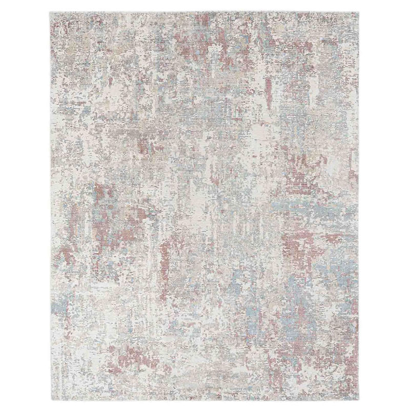 Buy Neu Looms Multi-Color Abstract Handmade Viscose Wool Rug (12x15 ...