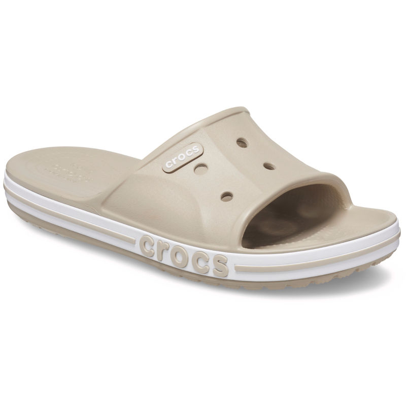 Buy Crocs Unisex Bayaband Sliders Grey Online