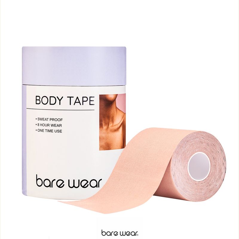 Buy Bare Wear Beige Body Tape Plus 10cm Width A-J Plus Cup Sweatproof ...