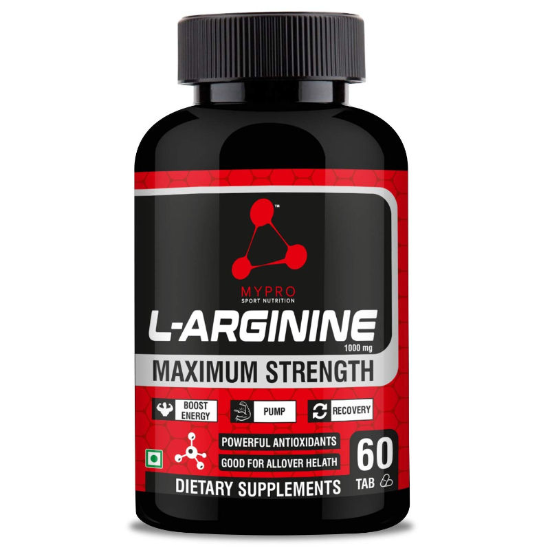 Buy MYPRO SPORT NUTRITION L-Arginine For Maximum Strength Tablet For ...