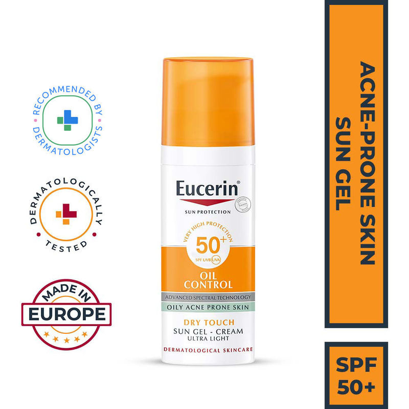 Buy Eucerin Oil Control Dry Touch Sunscreen Gel-Cream SPF 50+ Online