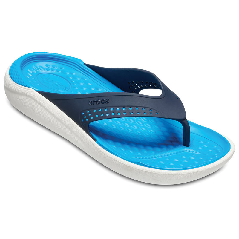 Buy Crocs Literide Unisex Blue Flipflop Online