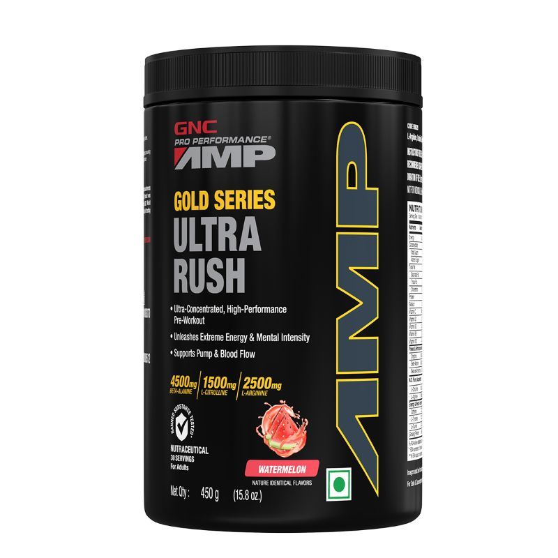 Buy GNC AMP Gold Series Ultra Rush - Watermelon Online