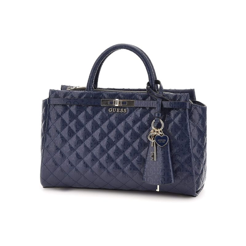 Buy Guess Midnight Quilted Idra Girlfriend Satchel Bag Online