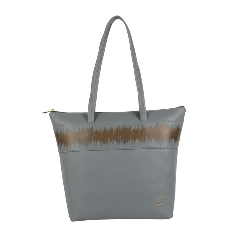 Buy Baggit GG By Knife Large Blue Tote Handbag Online