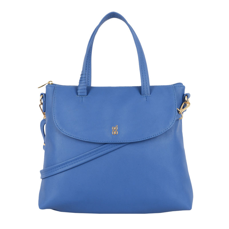Buy Baggit GG By Mova Medium Blue Handbag Online