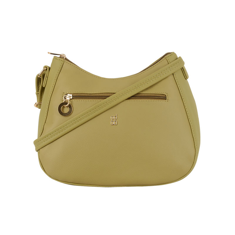 Buy Baggit GG By Propels Medium Green Sling Bag Online