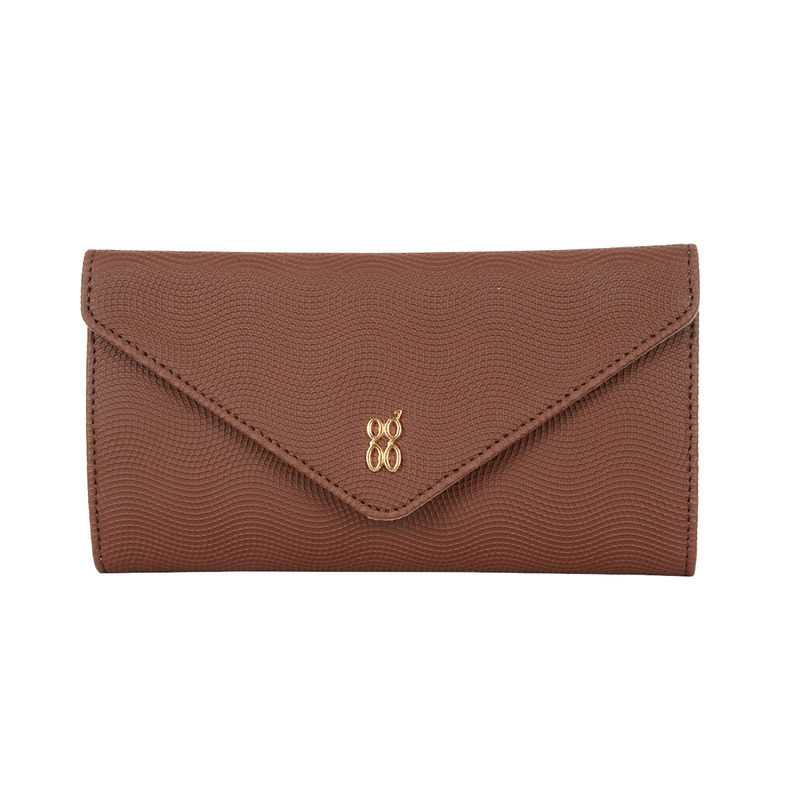Buy Baggit GG By Joey Large Brown 3 Fold Wallet Online