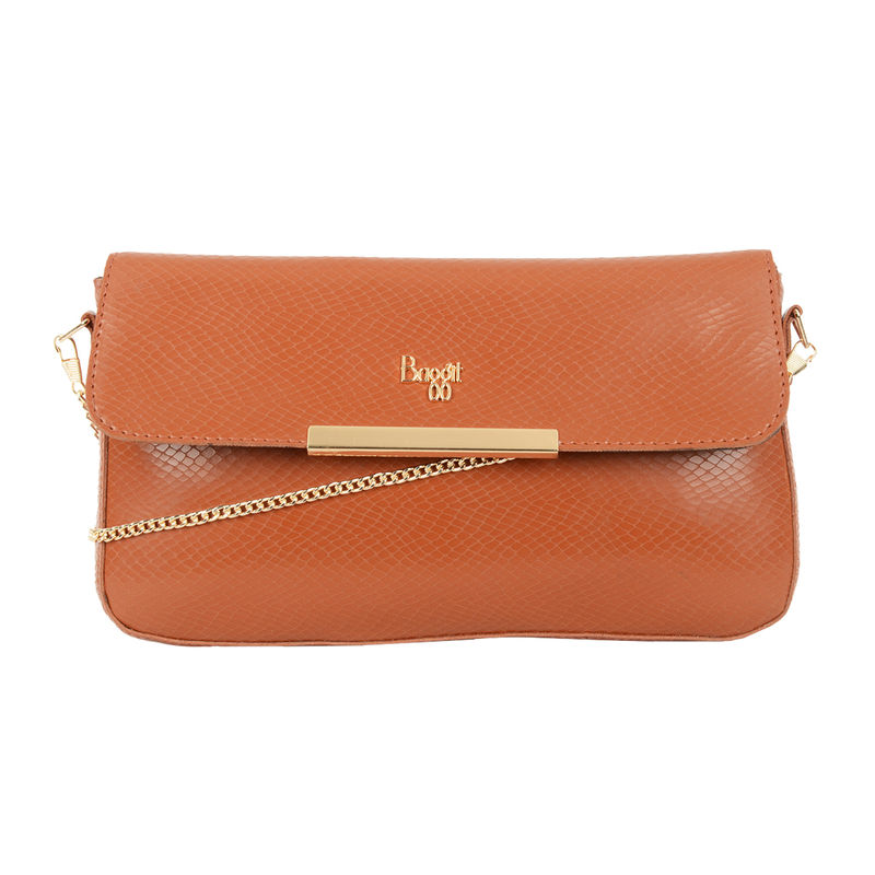 Buy Baggit Laevis Small Brown Clutch Online