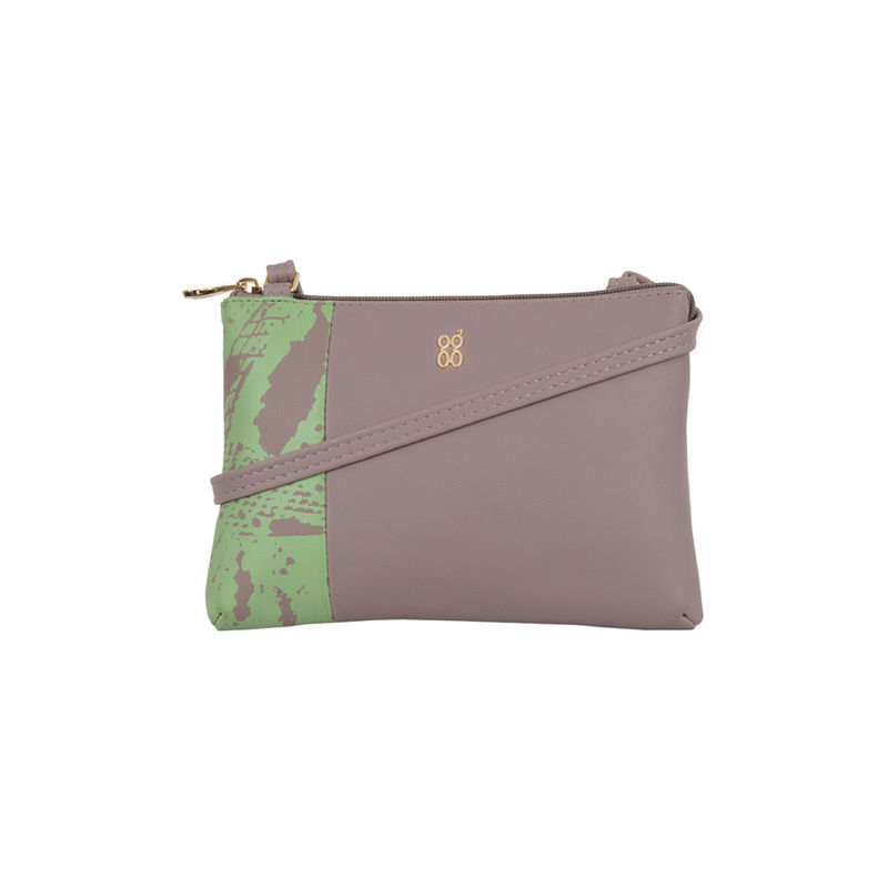 Buy Baggit GG By Fizzy1 Large Purple Sling Bag Online