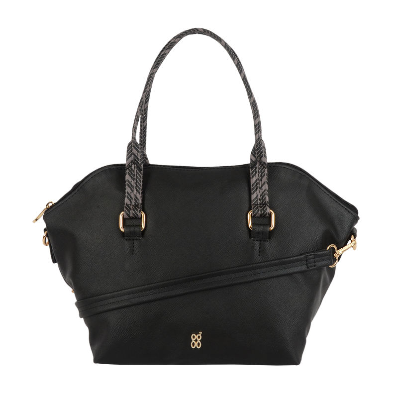 Buy Baggit GG By Darn Medium Black Tote Handbag Online