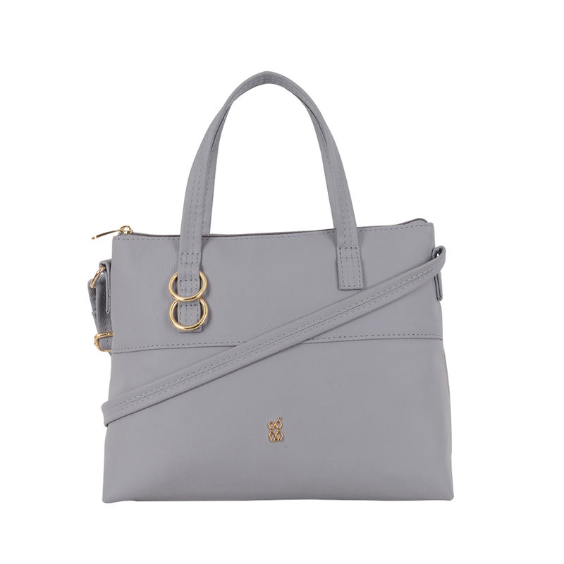Buy Baggit GG By Jenett Medium Purple Satchel Handbag Online