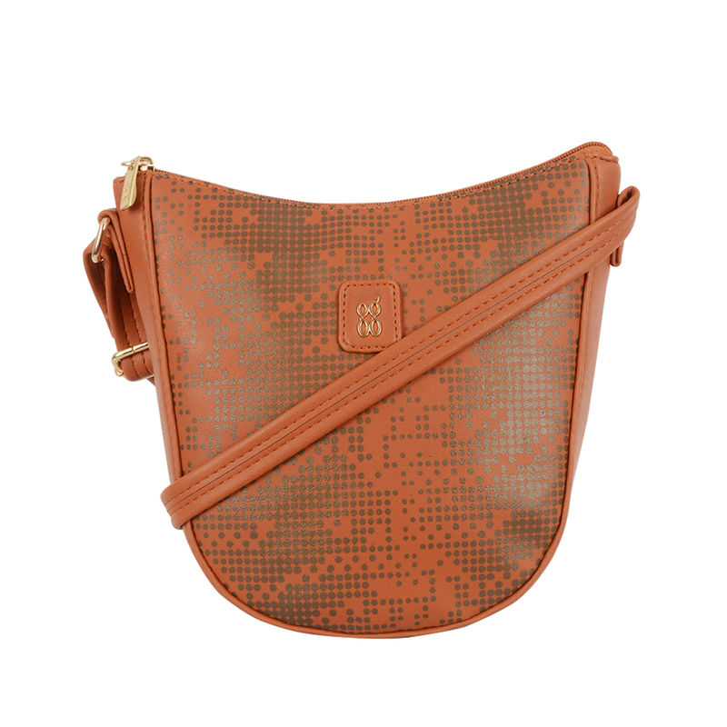 Buy Baggit GG By Tazeli Small Brown Sling Bag Online