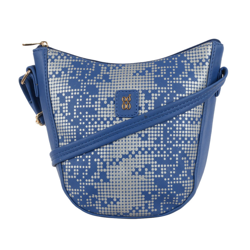 Buy Baggit GG By Tazeli Small Blue Sling Bag Online