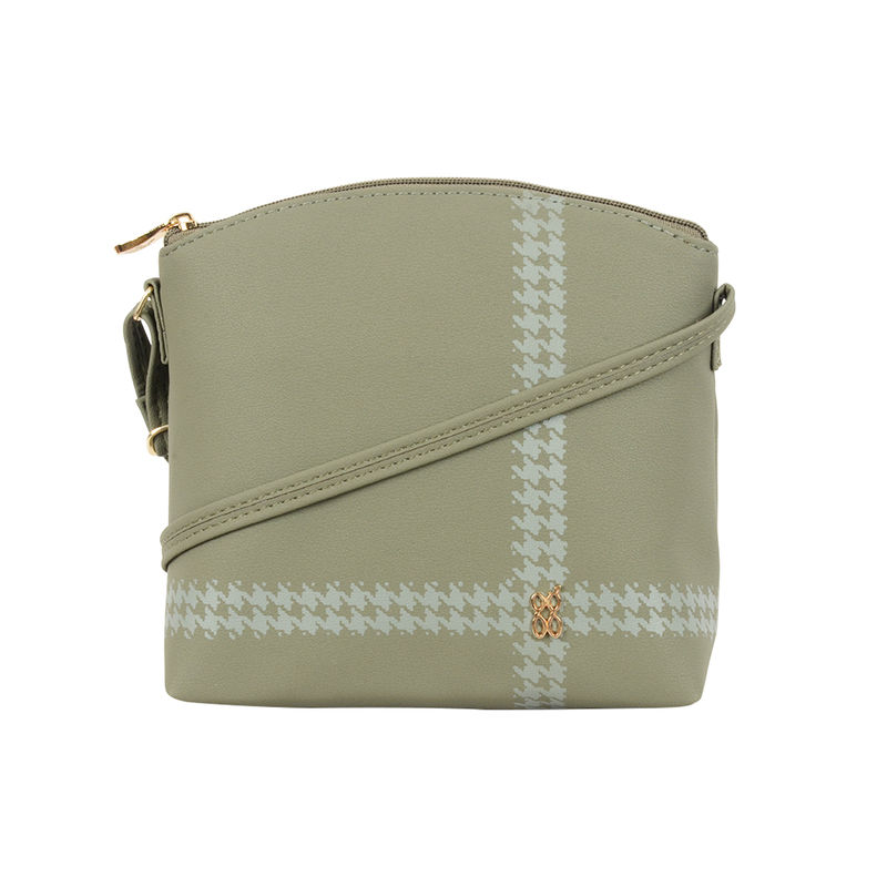 Buy Baggit GG By Pathway Extra Large Green Sling Bag Online