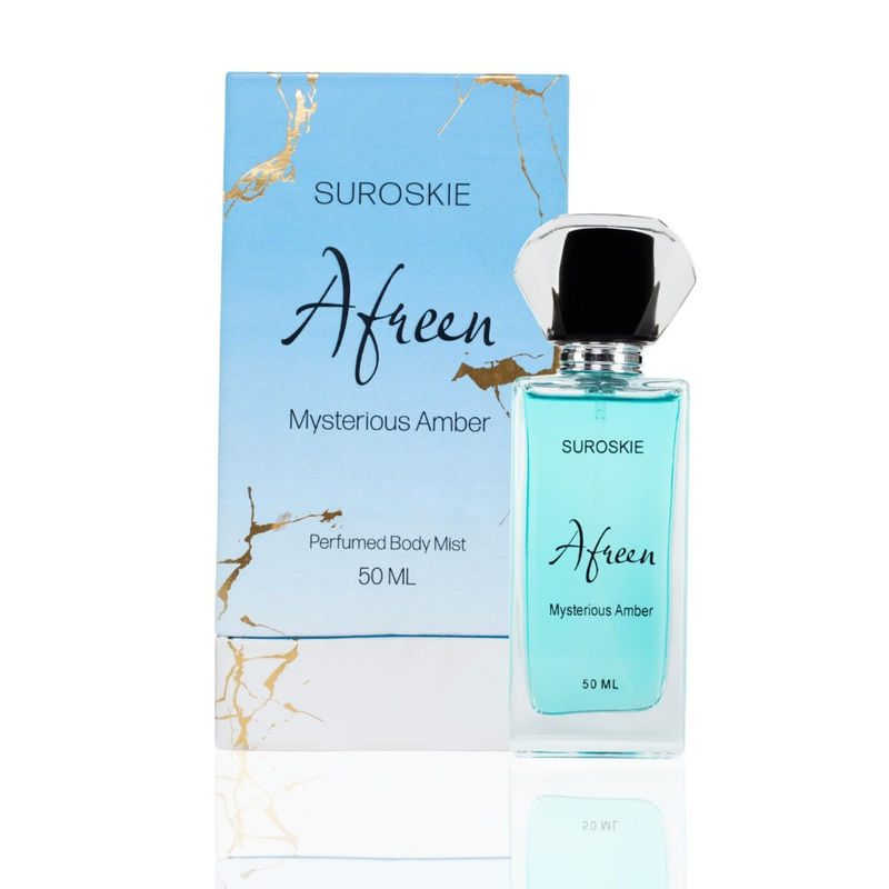 Buy Suroskie Afreen Perfume Aqua, Jasmine & Vanilla Long Lasting Unisex ...