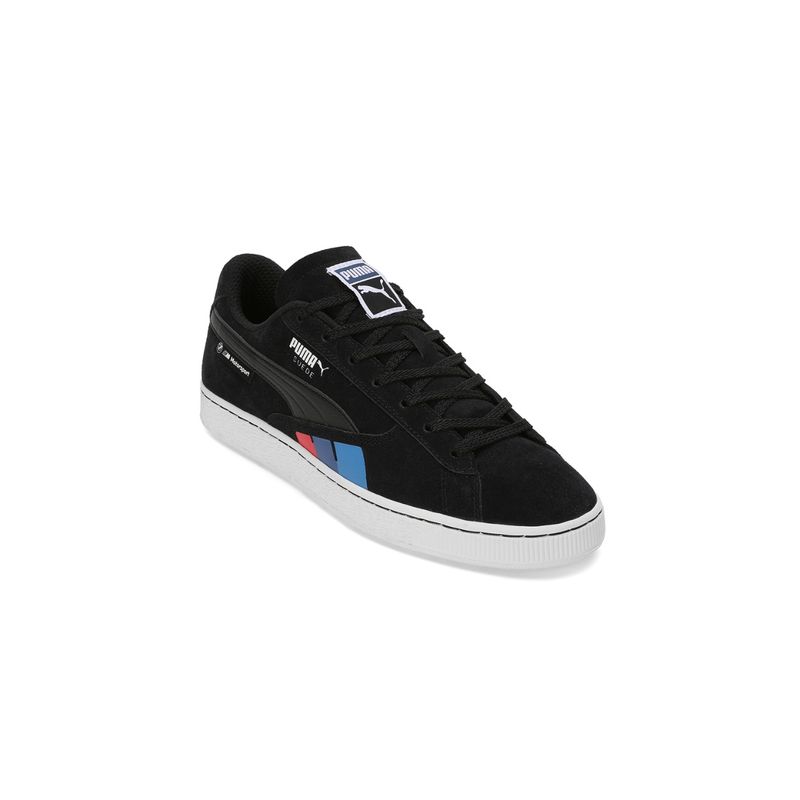 Buy Puma BMW MMS Suede T Unisex Black Sneakers Online