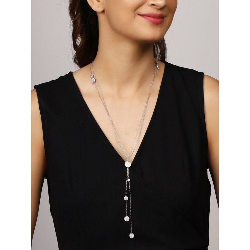 Buy GIVA Sterling Silver Chain of Sphere Necklace for Women And girls ...