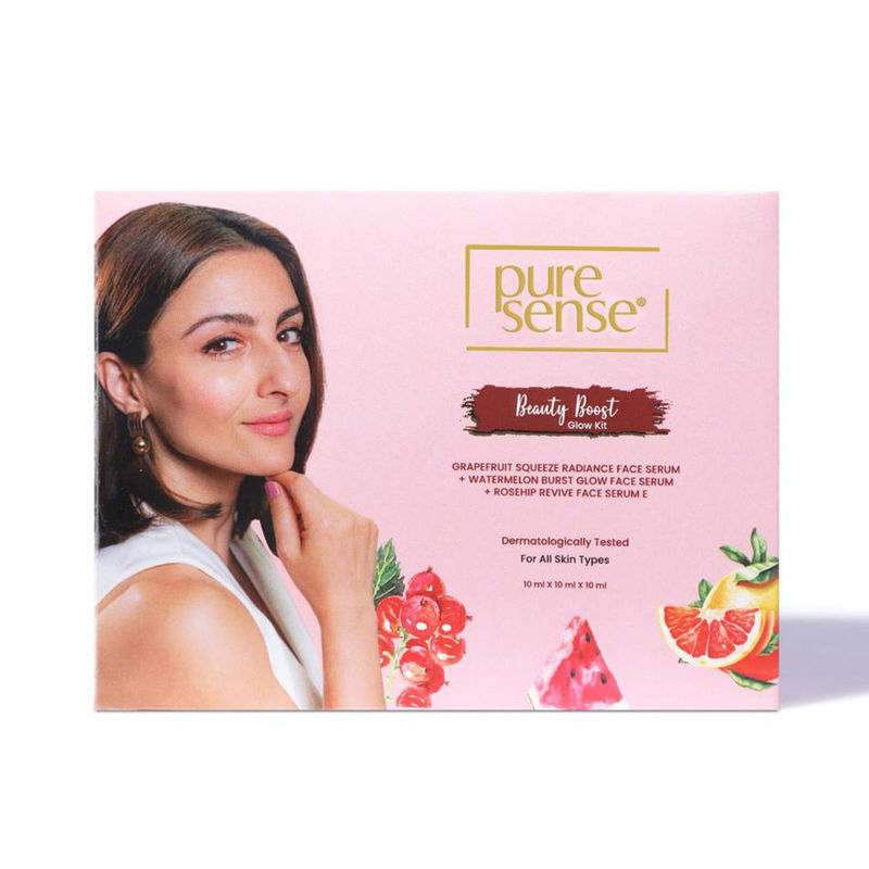Buy PureSense Beauty Booster Anti Aging + Niacinamide Face Serums Kit ...