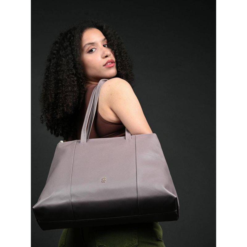 Buy Baggit Womens Mitte Tote Bag - Mauve (L) Online