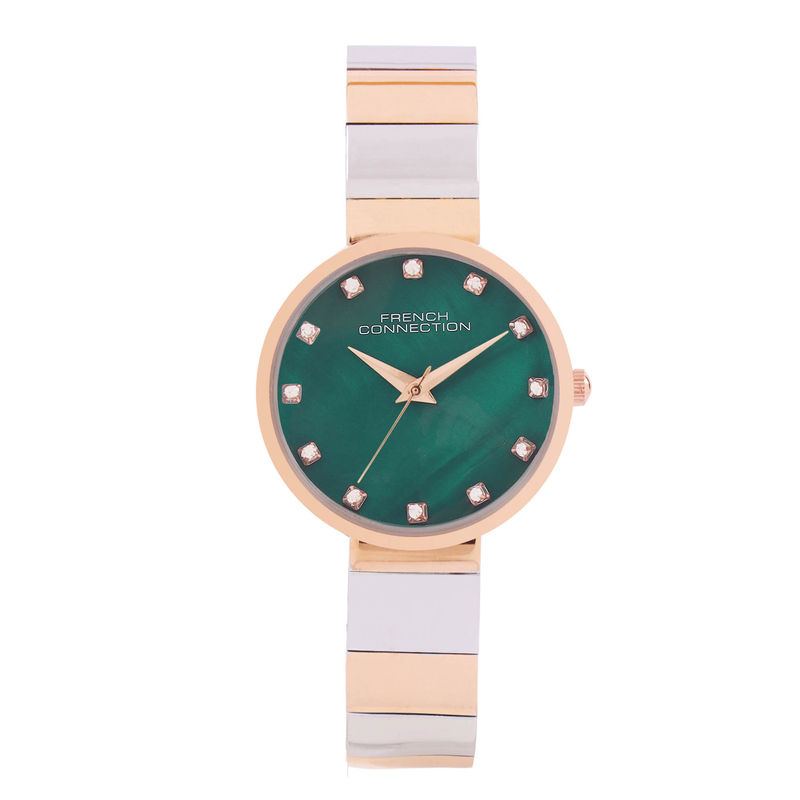 Buy French Connection GREEN Dial Analog Watch for Women (FCN0128RTM) Online