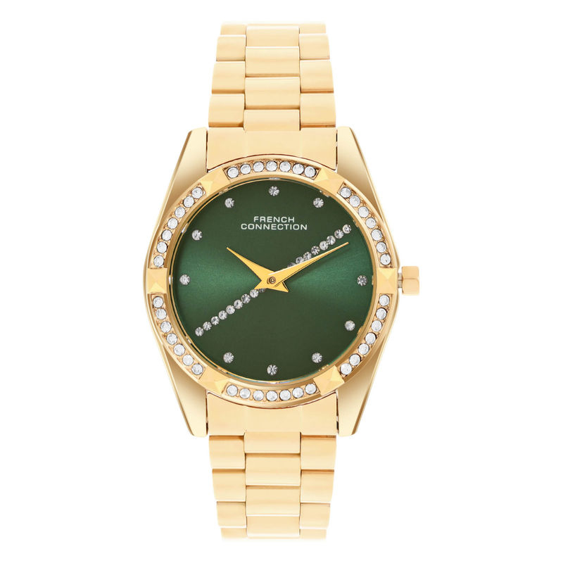 Buy French Connection GREEN Dial Analog Watch for Women (FCN0138NGM) Online