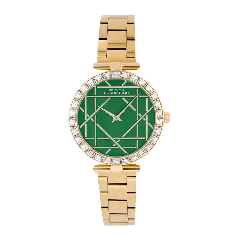 Buy French Connection GREEN Dial Analog Watch for Women (FCN0141NGM) Online