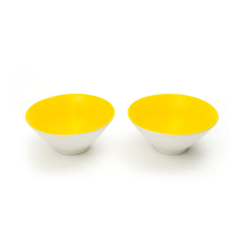 Buy EZ Life Matte Pastel Trumpet 8 2 Inch Ceramic Bowl (1150 ml) Sesame ...