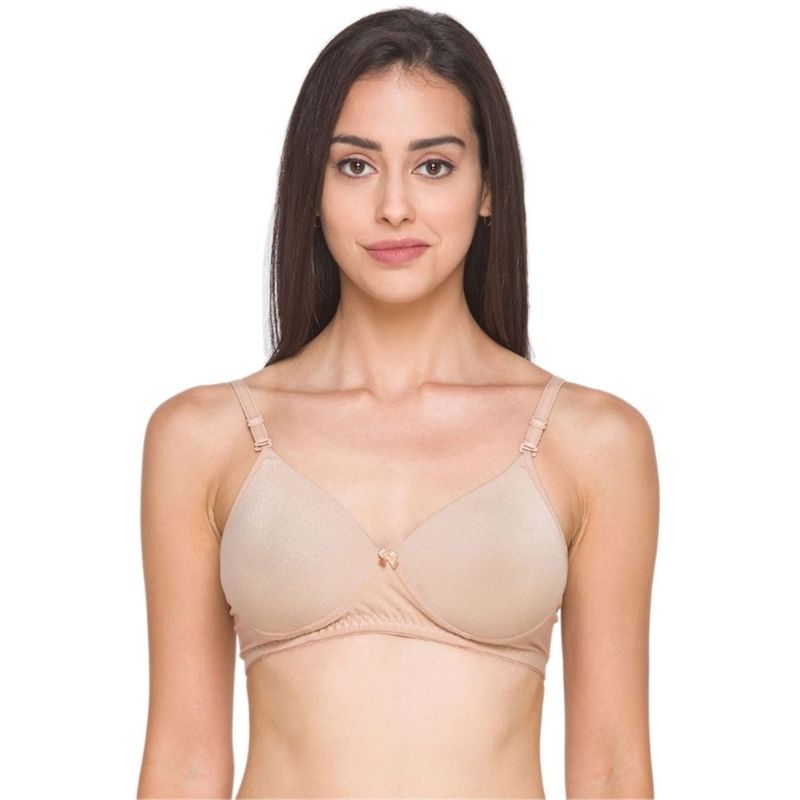Buy Candyskin Women Padded Bra - Beige Online