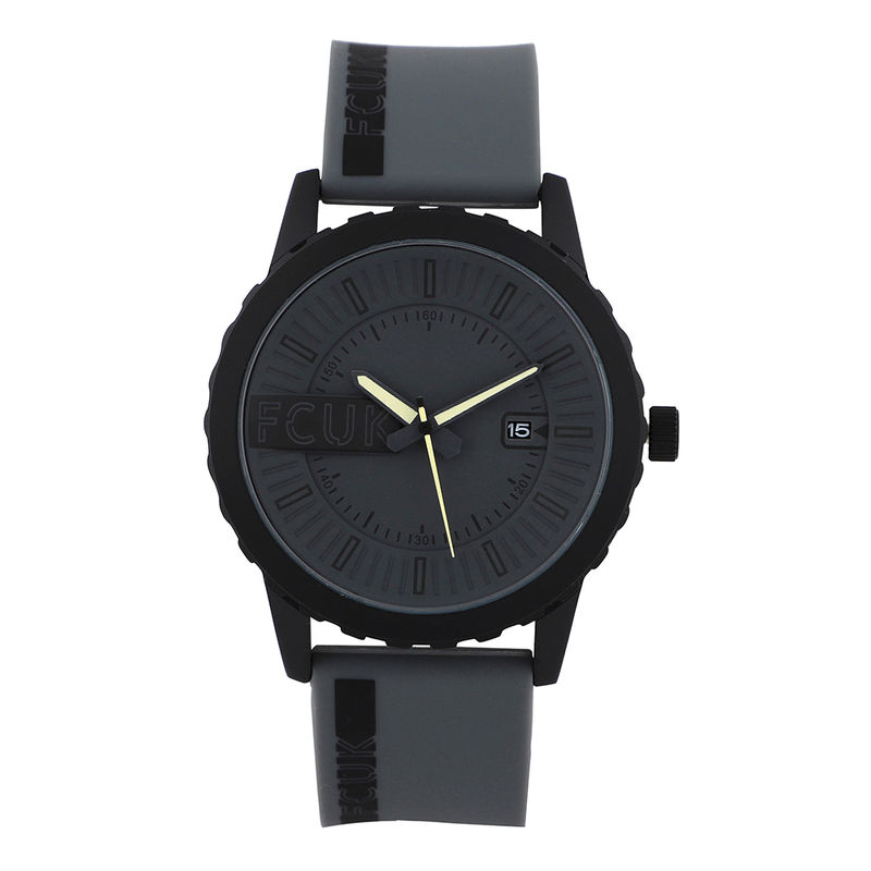Buy FCUK Grey Dial Analog Watches For Men - FK0009A Online