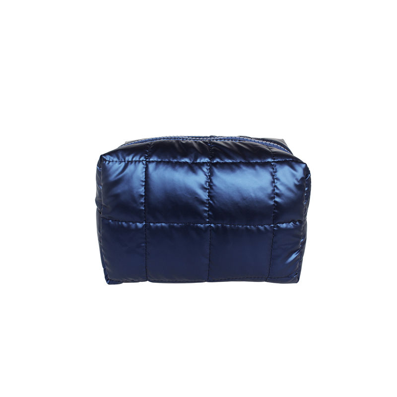 Buy Colorbar Quilted Puffer Makeup Pouch - Cosmic Blue Online