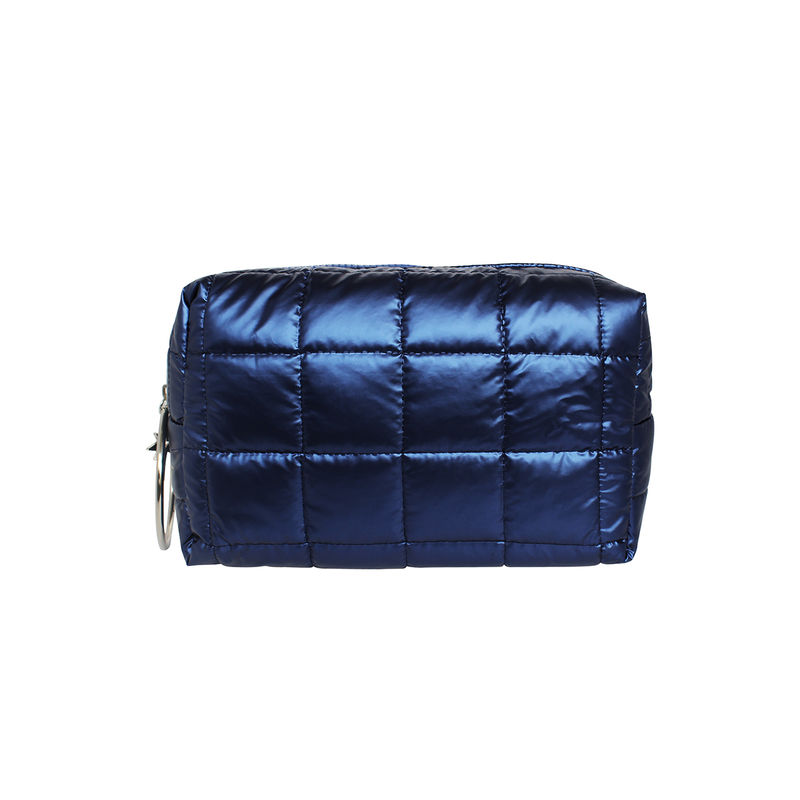 Buy Colorbar Quilted Puffer Makeup Bag - Cosmic Blue Online
