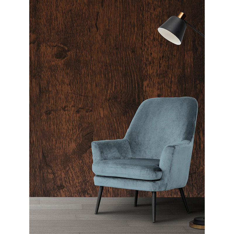 Buy Bonhomie Brown Wallopedia Wall Sticker Wallpaper for Home Online