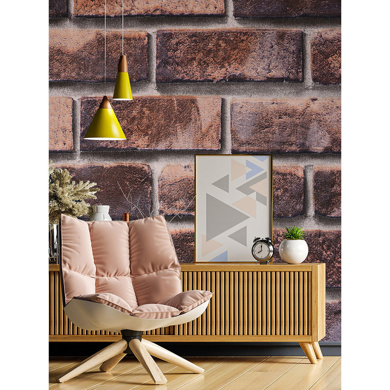 Buy Bonhomie Multi-Color Wallopedia Wall Sticker Wallpaper for Home Online