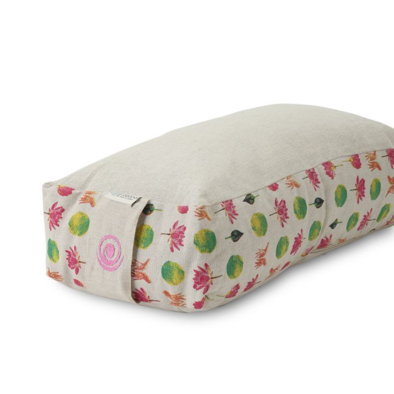 Buy Core Asana Mini Rectangular Bolster- Fuchsia Lotus Online