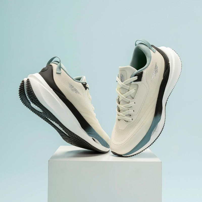 Buy Red Tape Men Round Toe Off White Athleisure Walking Shoes Online