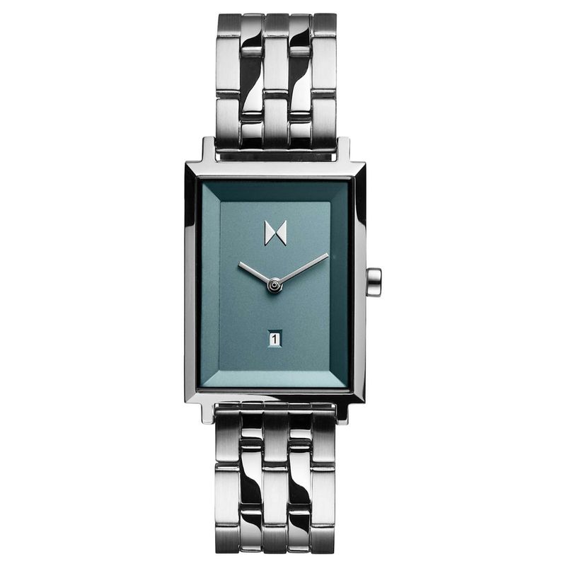 Buy MVMT Signature Square Quartz Blue Rectangle Dial Womens Watch - D ...