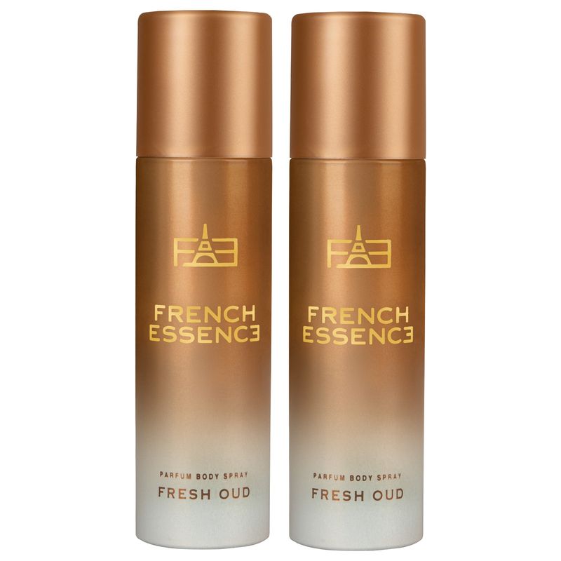 Buy FRENCH ESSENCE Fresh Oud Luxury Deodorants (Pack of 2) Online