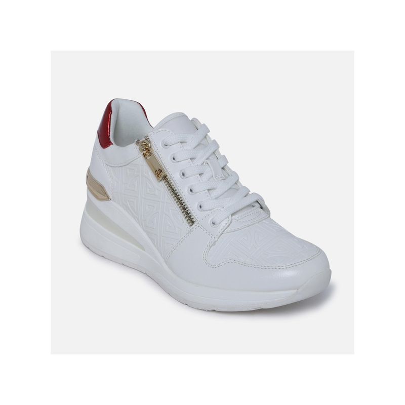 Aldo Solid White Sneakers: Buy Aldo Solid White Sneakers Online at Best ...