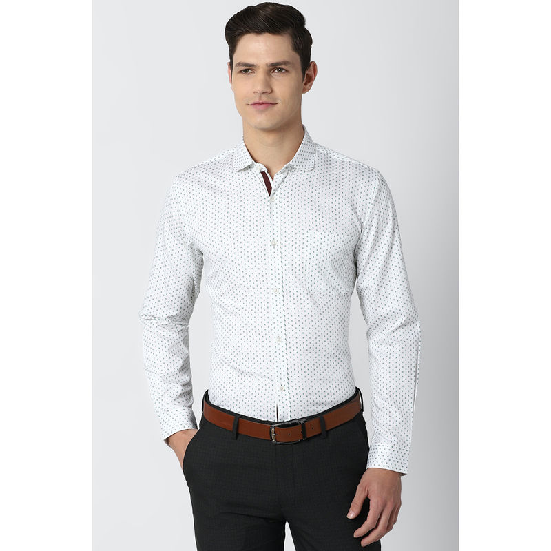 Buy Peter England Men White Formal Shirts Online
