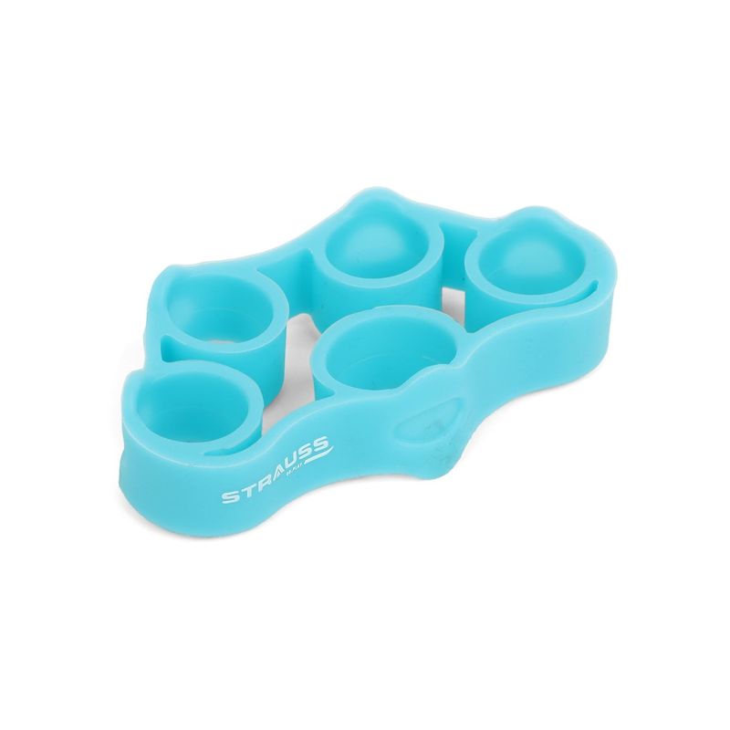 Buy Strauss Blue Silicon Hand Grip Finger Stretcher (Blue) Online