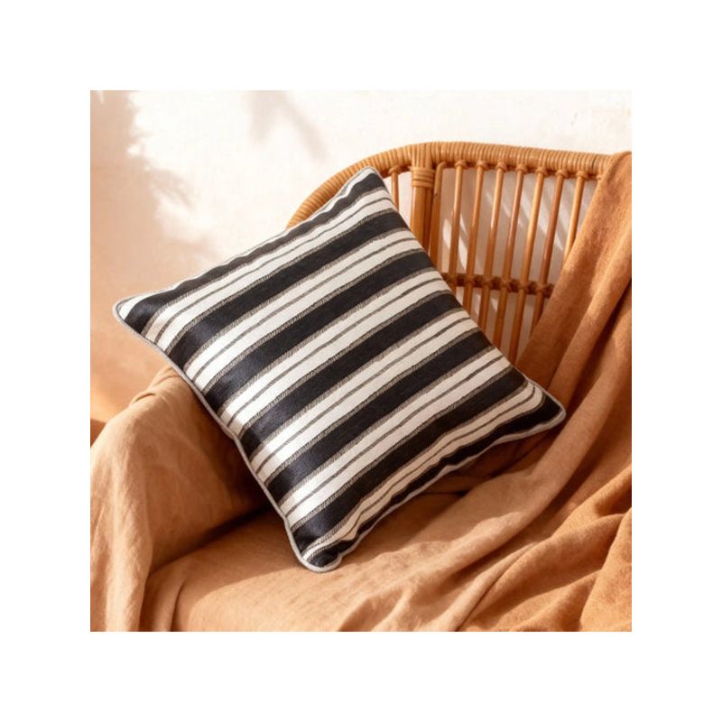 Buy Life n Colors Midnight Linea Cushion Cover Online