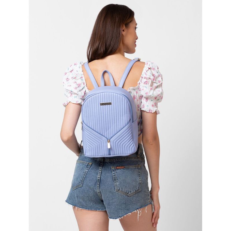 Buy Caprese Marvel Backpack Blue Gray Online