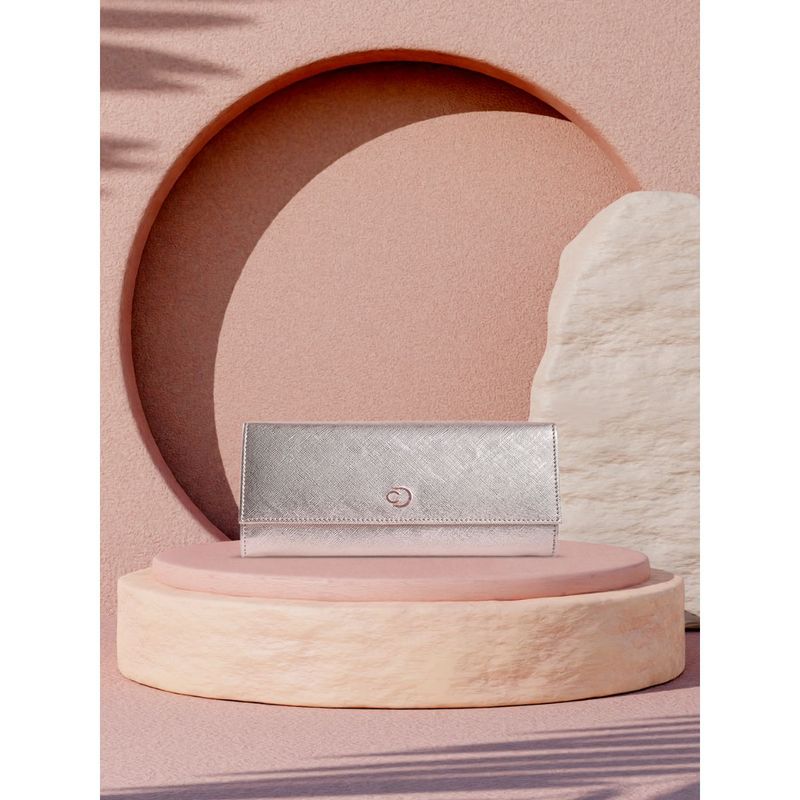 Buy Caprese Mia Wallet Flap Wallet Rose Gold Online