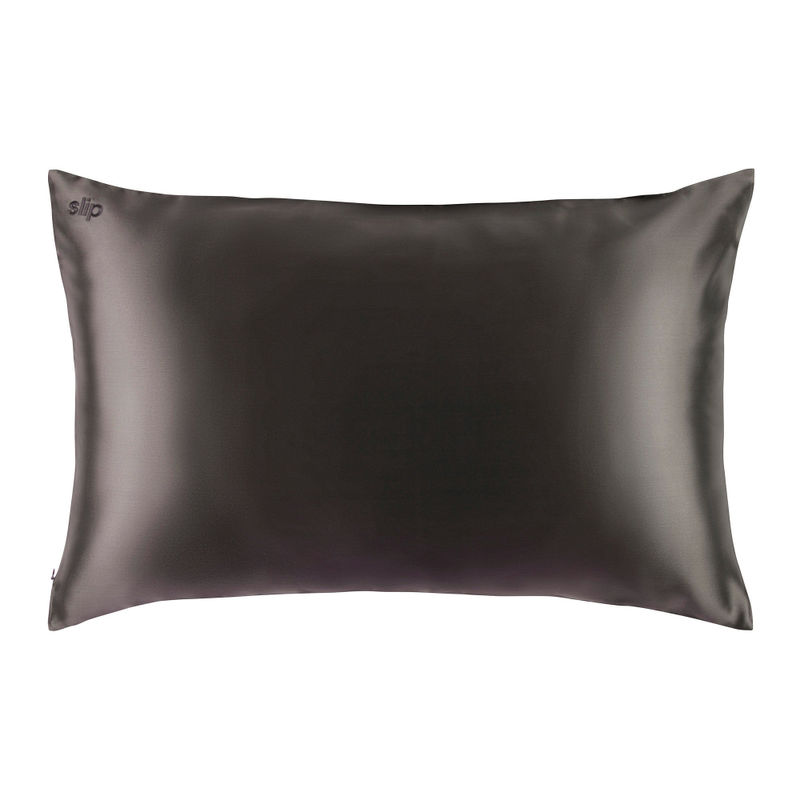 Buy Slip Pure Silk Queen Pillowcase - Charcoal Online