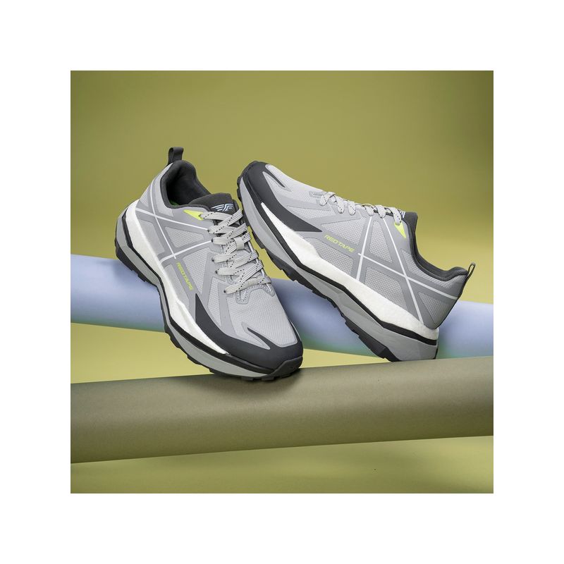 Buy Red Tape Mars ETPU Men Textured Grey Athleisure Walking Shoes Online