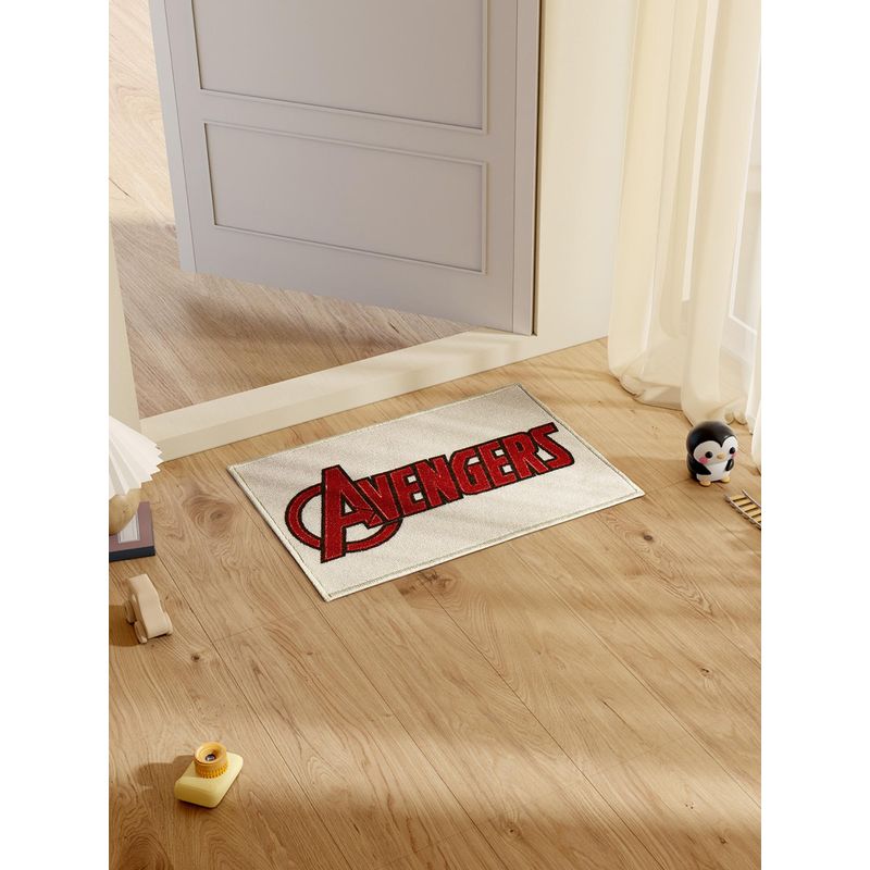 Buy SPACES Marvel Avengers Anti-Skid Bathroom & Door Mat with Character ...