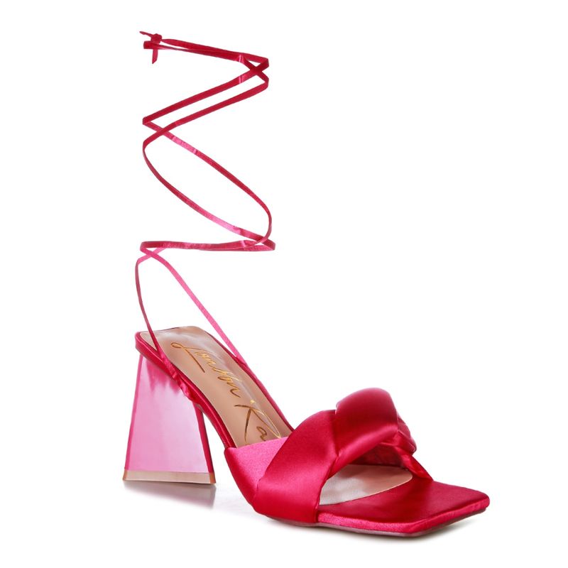 Buy London Rag Solid Pink Heels Online